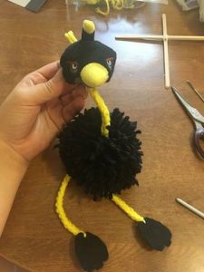 Ostrich Puppet - Dearest Debi Patterns